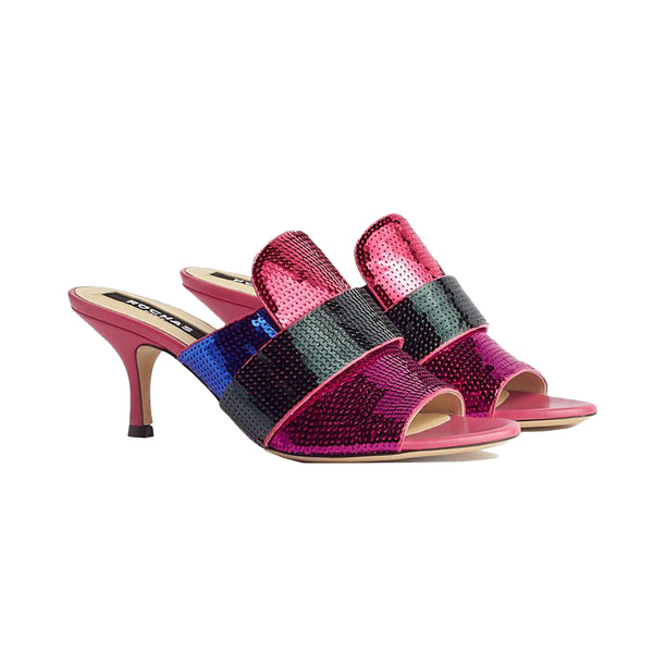Multi Sequin 65 Mules – Maryon's
